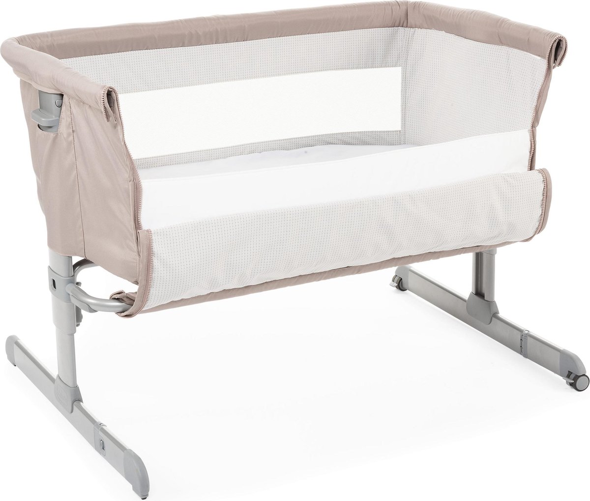 Chicco Next2Me Co-Sleeper - Babybed - Wieg - Aanschuifbed - Sand | bol.com