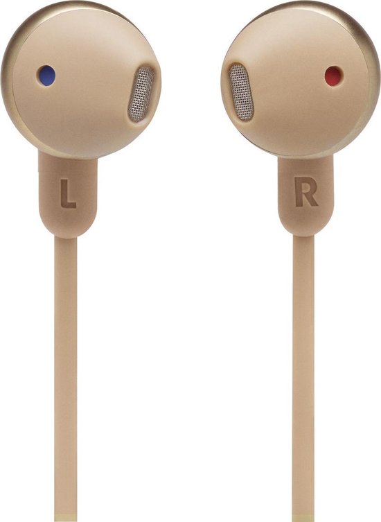 JBL T215 - Draadloze Bluetooth In-ear oordopjes - Goud | bol.com