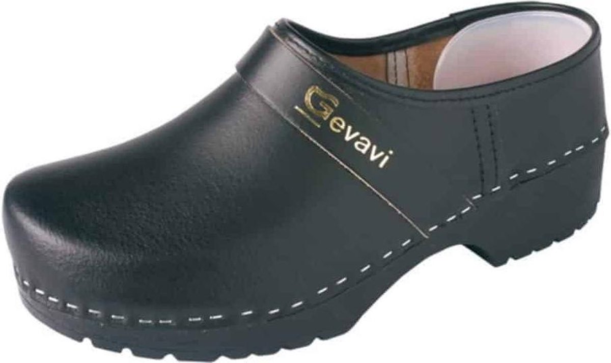 Gevavi 1550/00 Zwart PU Gesloten Schoenklompen Heren | bol