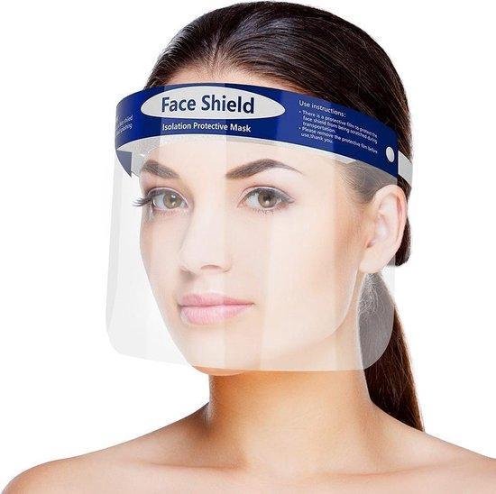 Écran facial 2 pièces Écran facial - 2x Écran facial -2x Écran anti ...