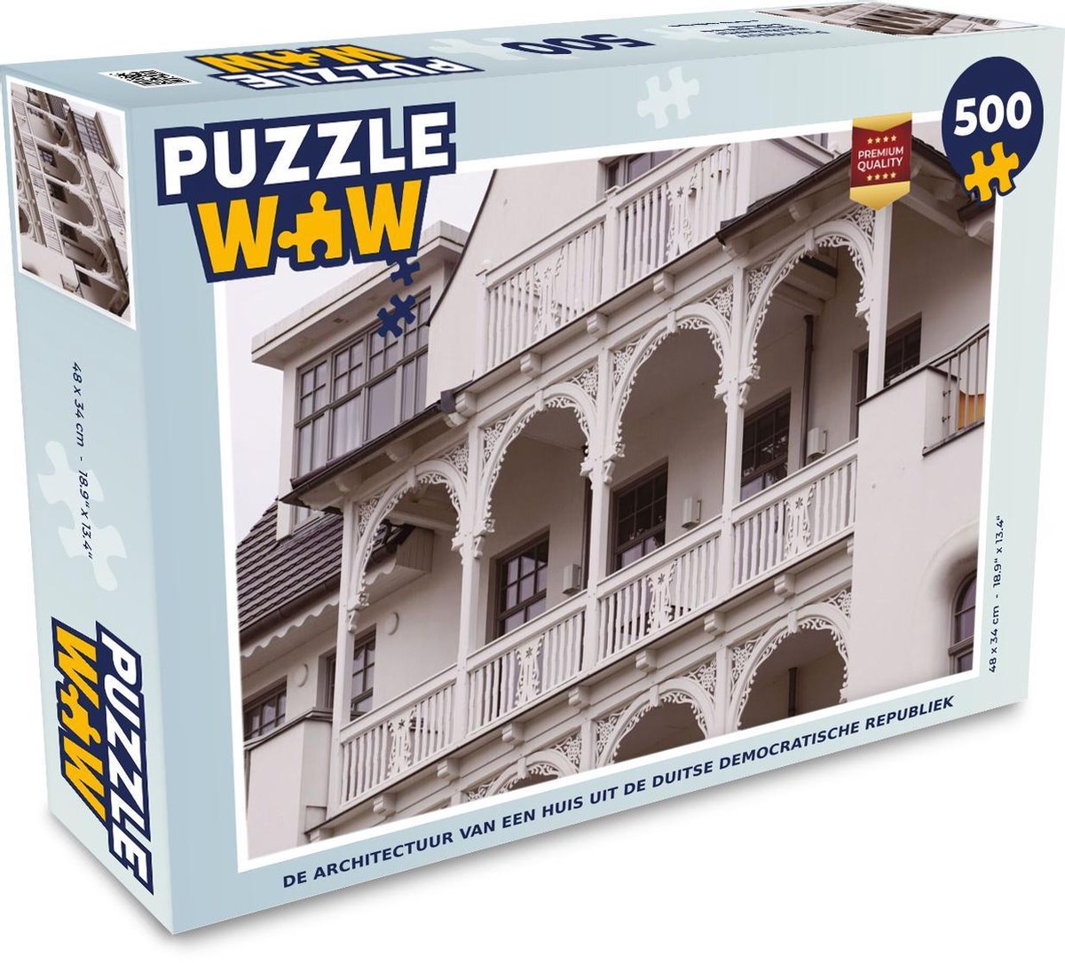 Puzzle République démocratique allemande 500 pièces - L'architecture d ...