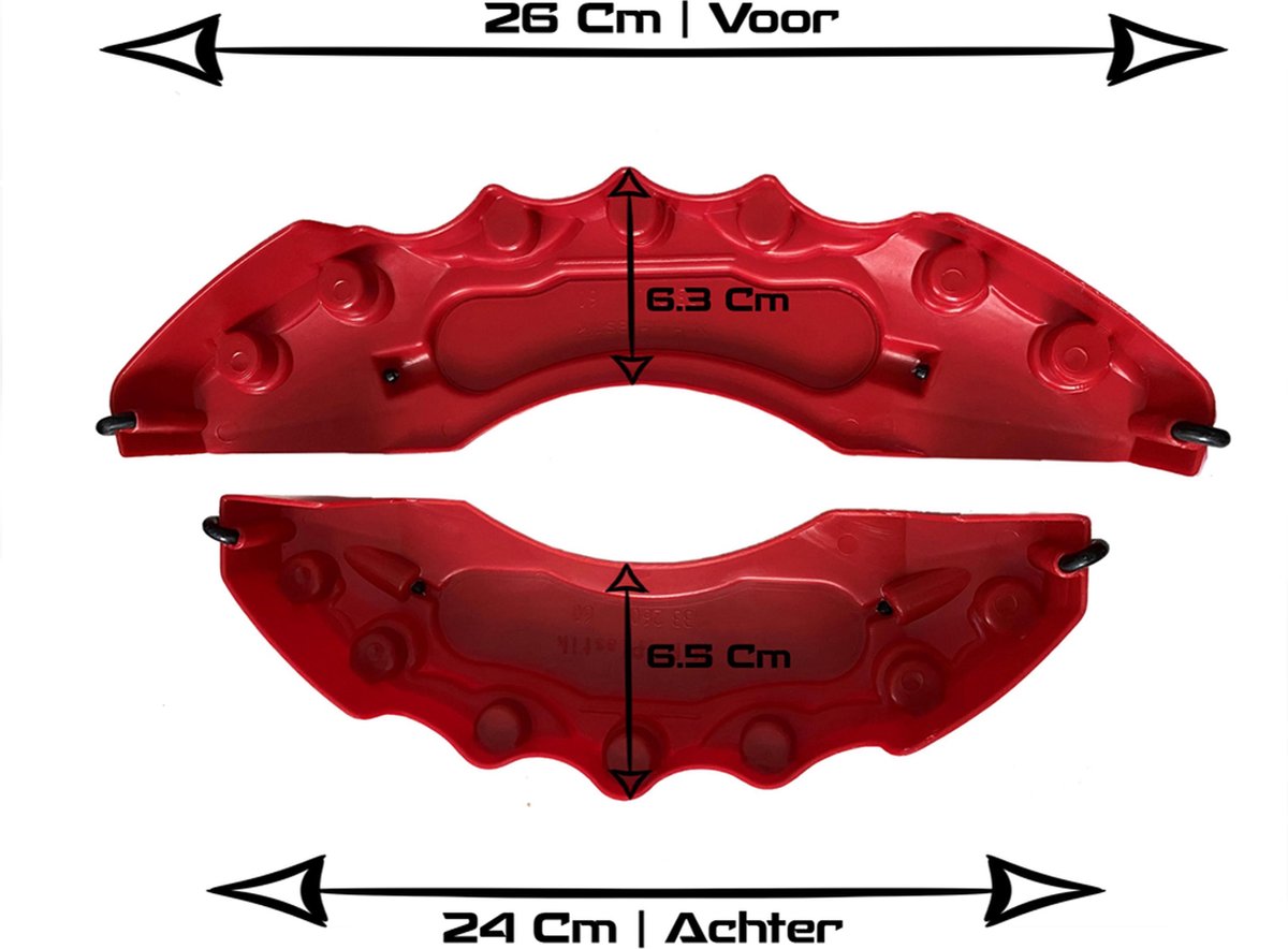 BMW Remklauw Cover | Brake Caliper Cover | Rood | M Logo | Universeel ...