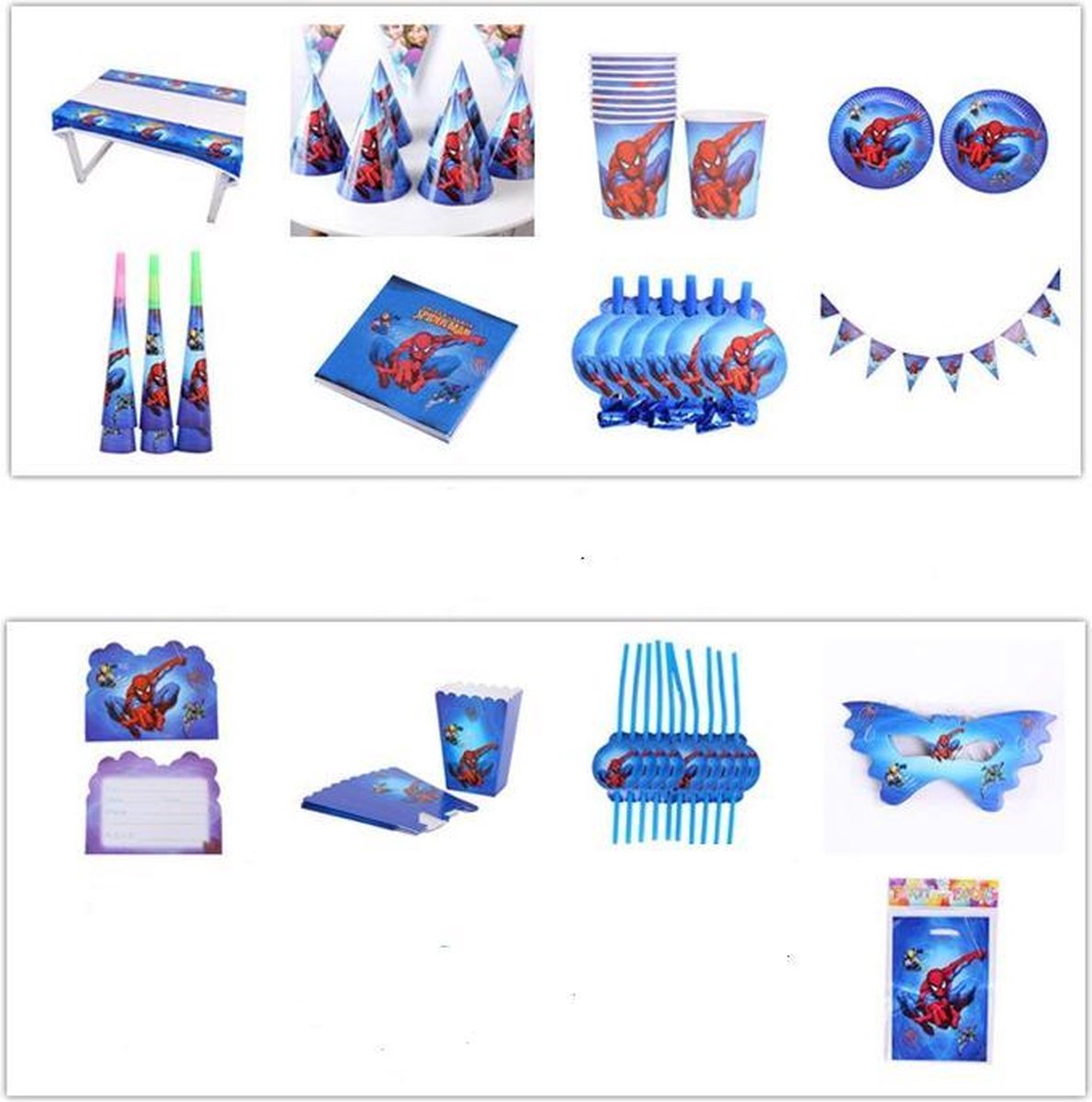 Spider-Man Children's Birthday Party Paper Cup Paper Tissue Tissue ...