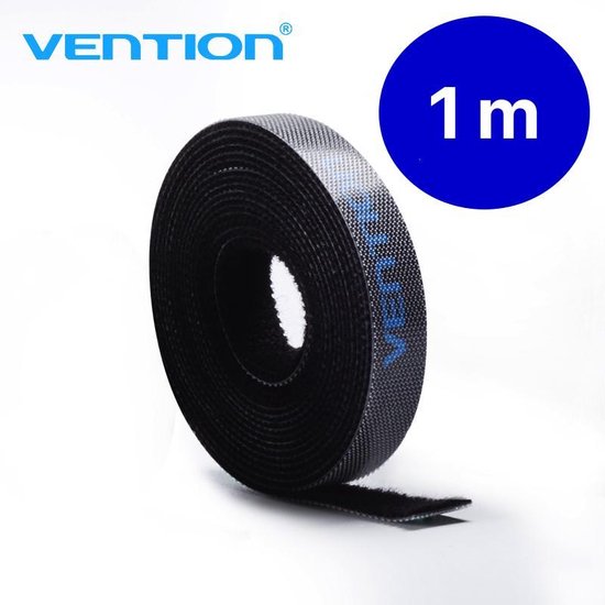 Vention Kabelbinders Velcro Klittenband Hersluitbaar 1 meter | bol