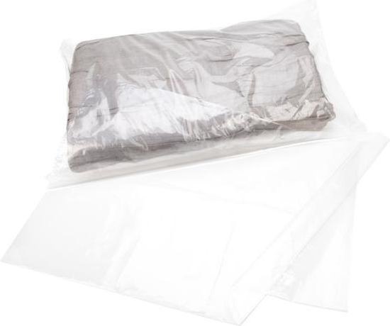 Plastic Zakken 66x106,7cm LDPE 50 micron (50 stuks) | Plastic zak | bol