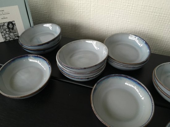 PASCALE NAESSENS - Tapasbordjes BLAUW GEGLAZUURD PURE 9.8 CM X 2.3 CM ...