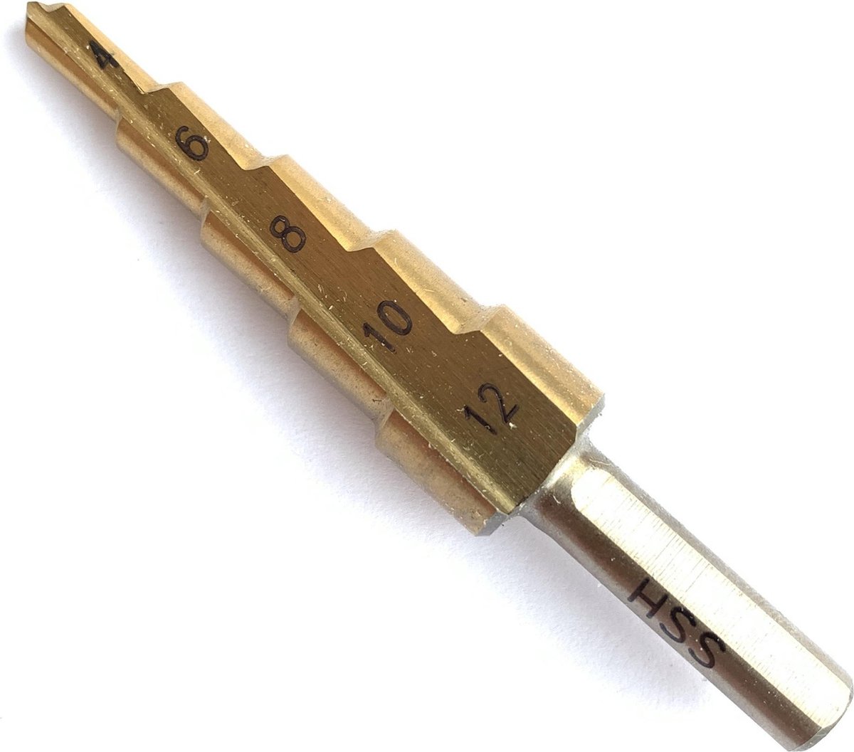 Stappenboor 4-12 mm –HSS trappenboor – Kegelboor – Trapgatboor ...