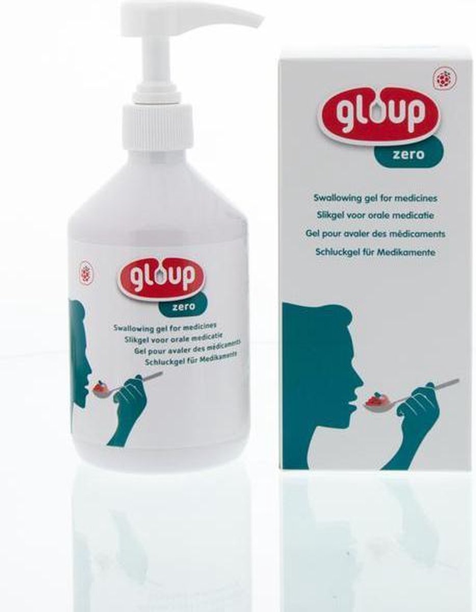 Gloup Zero medicatie inname gel framboos | bol