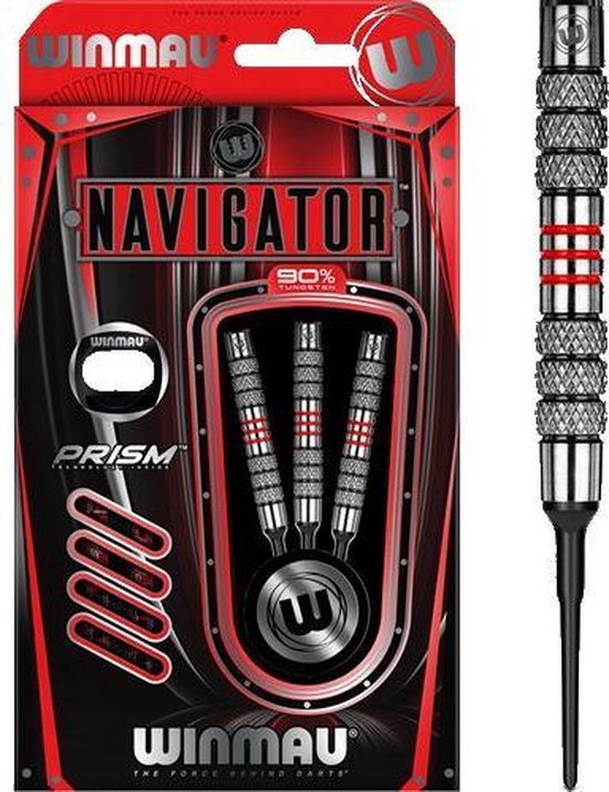Winmau Navigator 1 90% Soft Tip - 18 Gram | bol