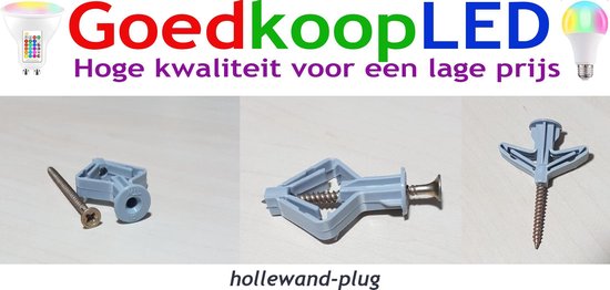 Hollewandplug | bol.com