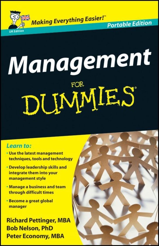 Management For Dummies, UK Edition (ebook), Bob Nelson | 9781119974796 ...