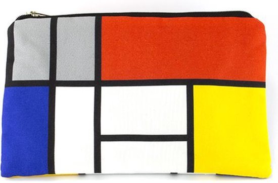 Etui/ make-up tasje, Piet Mondriaan | bol