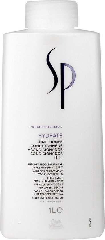 Wella SP Hydrate Conditioner-1000 ml - Conditioner voor ieder haartype ...