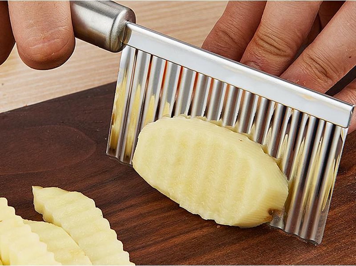 Kartelmes RVS - Frietsnijder Keuken mes | bol.com