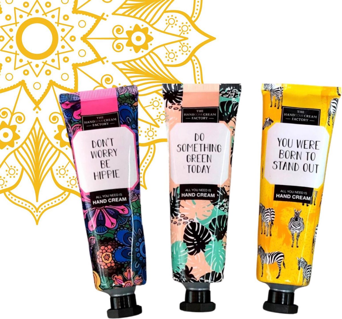 Handcreme | 3 x 75 ml Tubes | Zacht | Kalmerend | Hydraterend | Alle ...