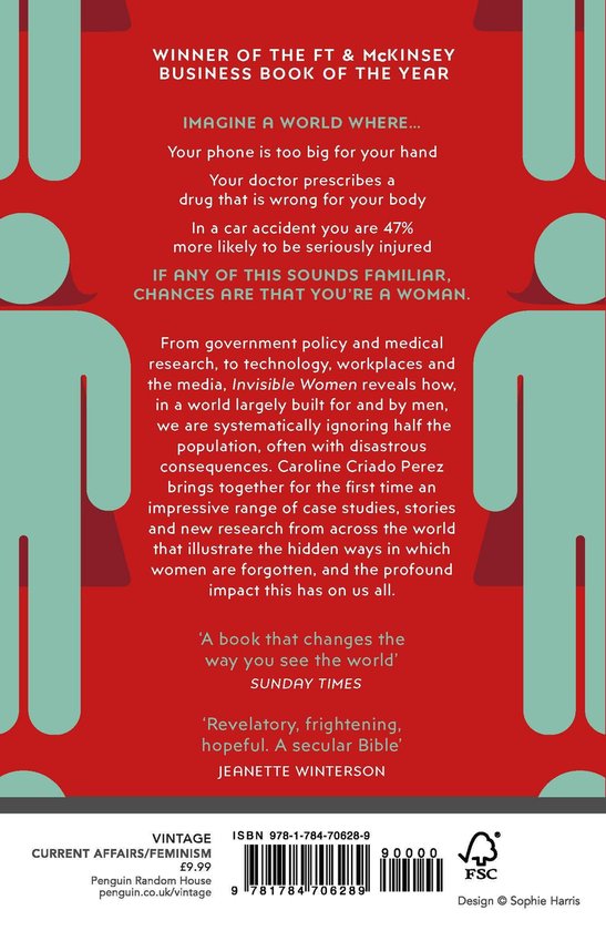 Invisible Women, Caroline Criado Perez | 9781784706289 | Boeken | bol