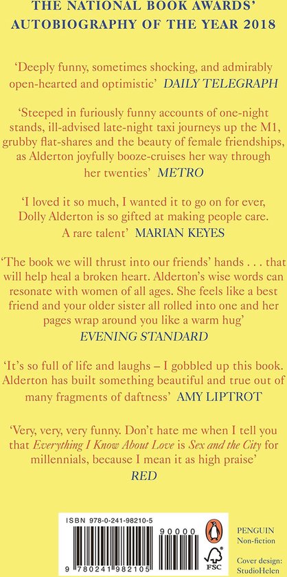 Everything I Know About Love, Dolly Alderton | 9780241982105 | Boeken ...