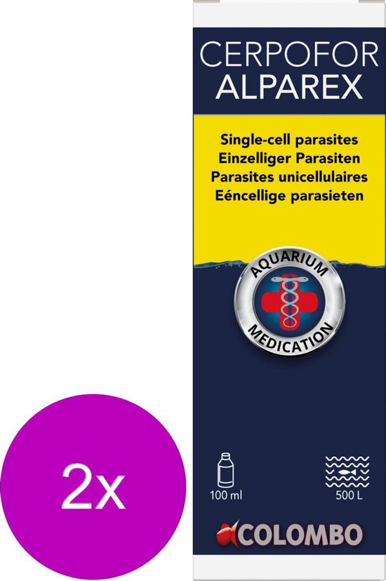 Colombo Alparex Voor 500 L - Medicijnen - 2 x 100 ml | bol