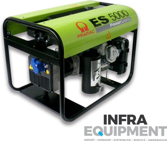 PRAMAC ES5000 Benzine Generator – 230V | bol