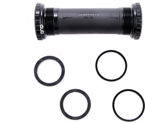 Sram Dub Bsa Fat Bike Trapas Cup Zwart 100 mm | bol