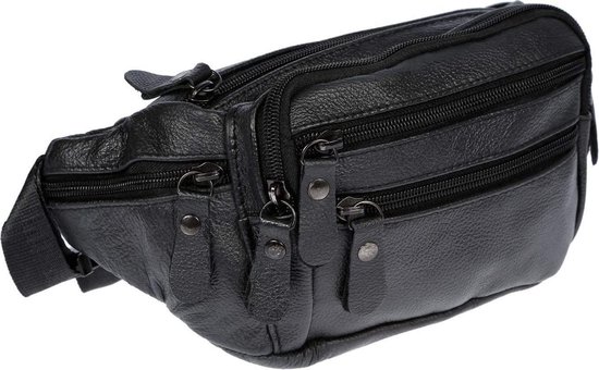 bol.com | THL Design - Leren Heuptas Dames / Heren - Buideltas - Fanny ...