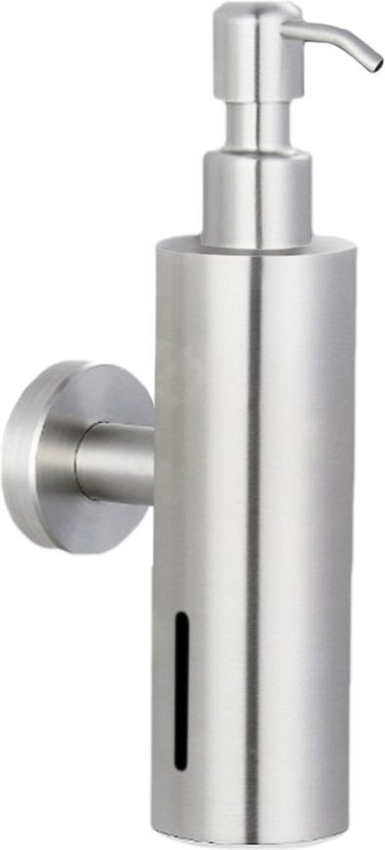 VDN Stainless Zeeppompje - Zeepdispenser wandmontage - Zilver - Hangend ...