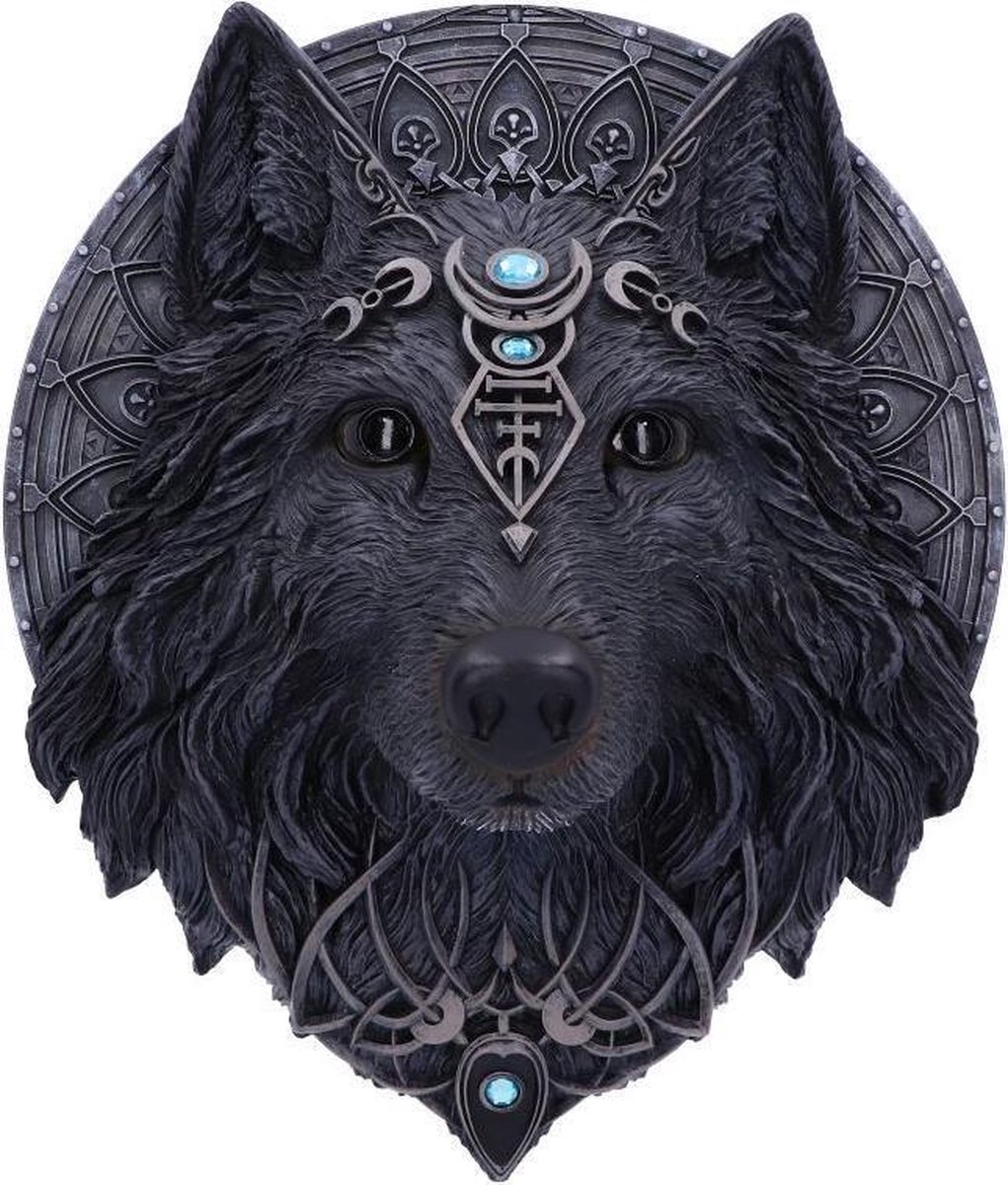 Nemesis Now Muurdecoratie Wolf Moon Multicolours | bol.com