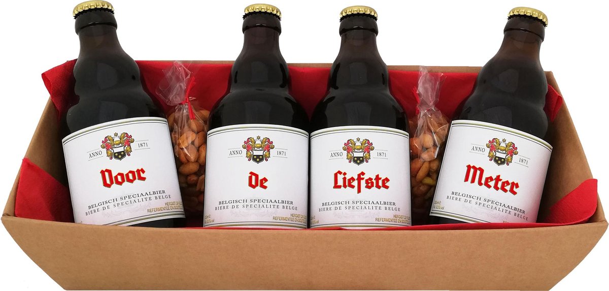 Duvel Bieretiketten 'Voor de Liefste Meter' (4 stuks) | Stickers | bol.com