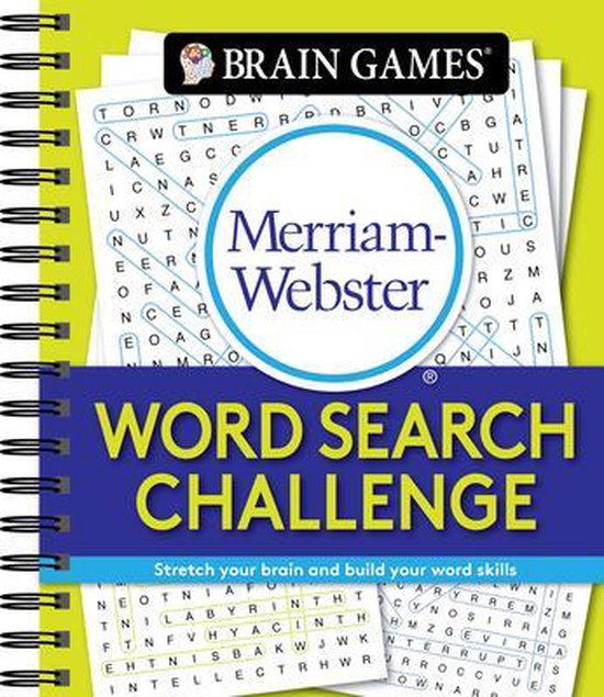 Brain Games - Merriam-Webster Word Search Challenge, Publications ...