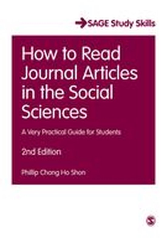 Student Success - How to Read Journal Articles in the Social Sciences ...