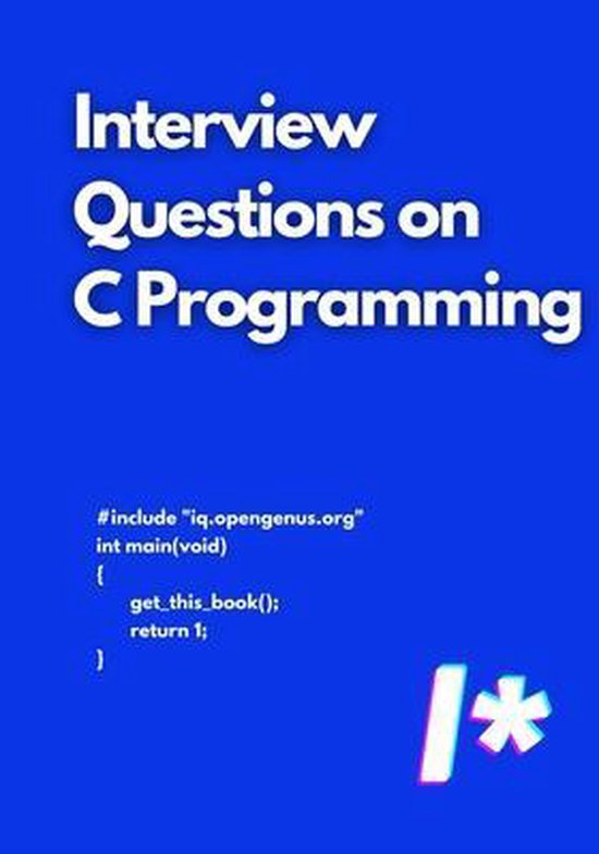 Kakbhushundi: C and C++ Programming Time Tested Mastery- Interview ...