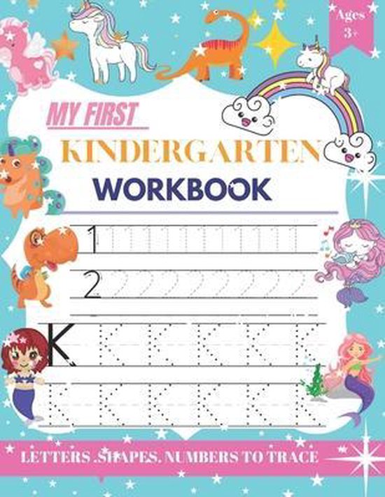 My first kindergarten workbook, Alison Jenn Journals | 9798650463719 ...