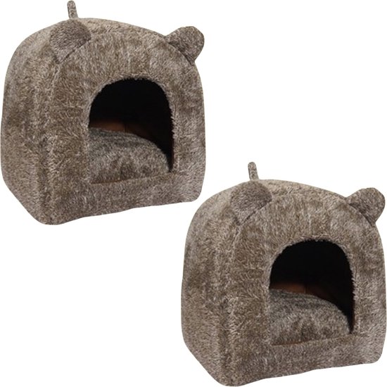 Rosewood - Kattenmand Iglo Teddy Bruin 40 CM | bol