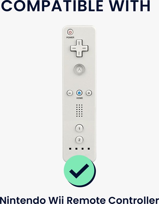 kwmobile game console hoes geschikt voor Nintendo Wii Remote Controller ...