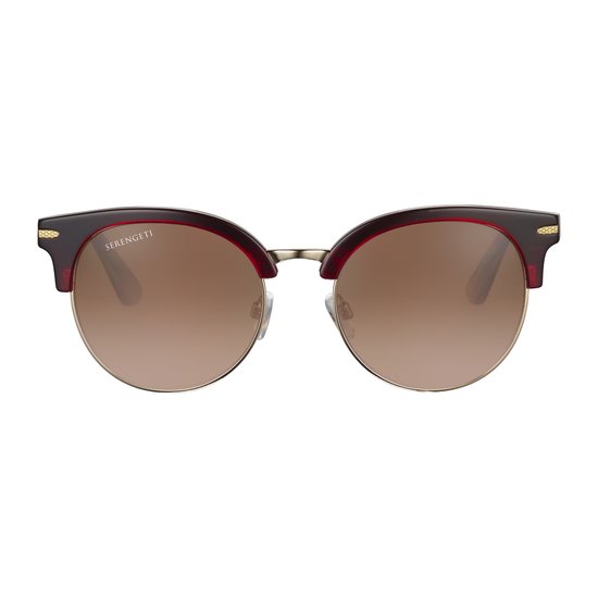 Serengeti Susan SS560004 Shiny Transparent Burgundy Shiny Light Gold ...