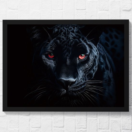 Zwarte Panter Poster - Realistische Poster Panter - Posters Geschikt om ...