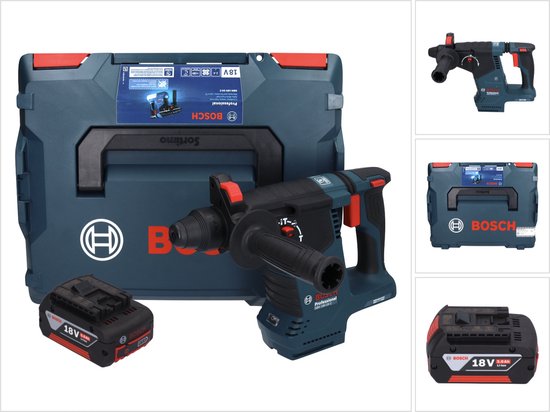 Bosch GBH 18V-24 C Professionele accu boorhamer 18 V 2,4 J Brushless SDS plus + 1x... | bol