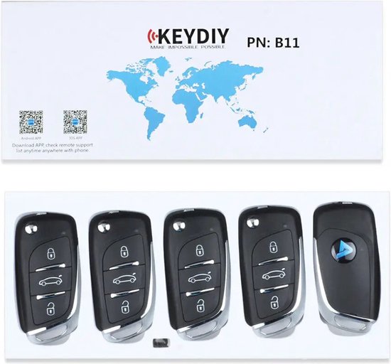 Universele Keydiy B Serie Afstandsbediening Sleutel Kd B11 2 Knop 3 Knop B11-2 B11-3... | bol
