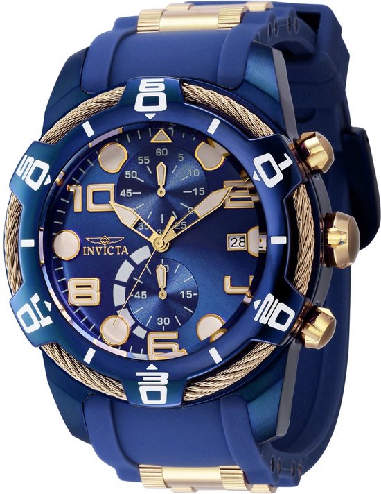 Invicta Bolt 40724 Quartz Herenhorloge - 50mm | bol