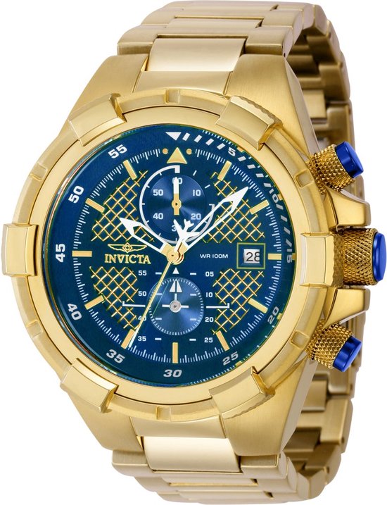Invicta Aviator 39389 Quartz Herenhorloge - 50mm | bol