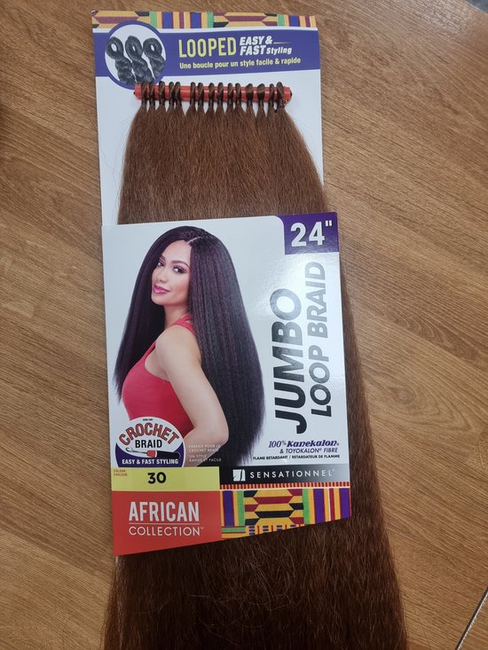 African Collection Jumbo Loop 24" #30 | bol