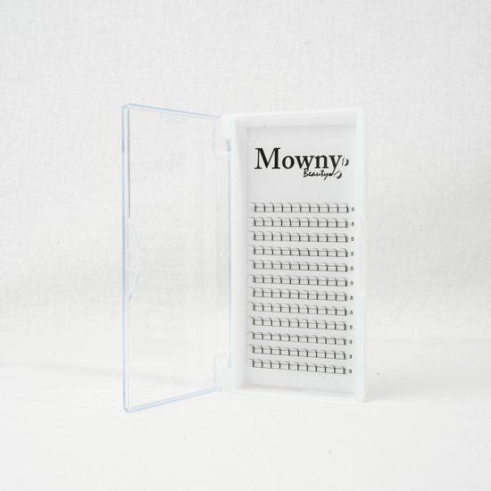 Mowny Beauty - Wimperextensions - 5D Premade Fans - 8mm 0,07mm D-krul ...