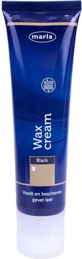 Marla wax cream | voedt en beschermt leer | zwart | 100 ml | bol