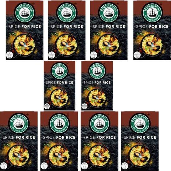 Robertsons Spice for Rice Refill Box - 10 x 89g - ((South Africa ...