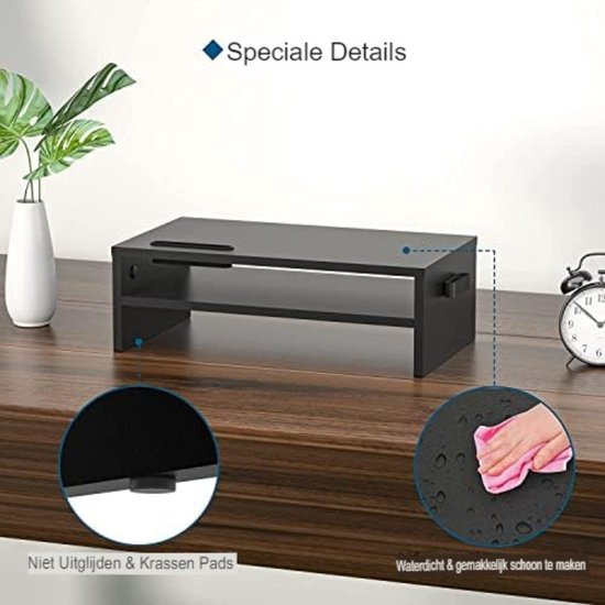 Beeldscherm Verhoger - Monitor Verhoger - Tv Verhoger - Ergonomisch ...