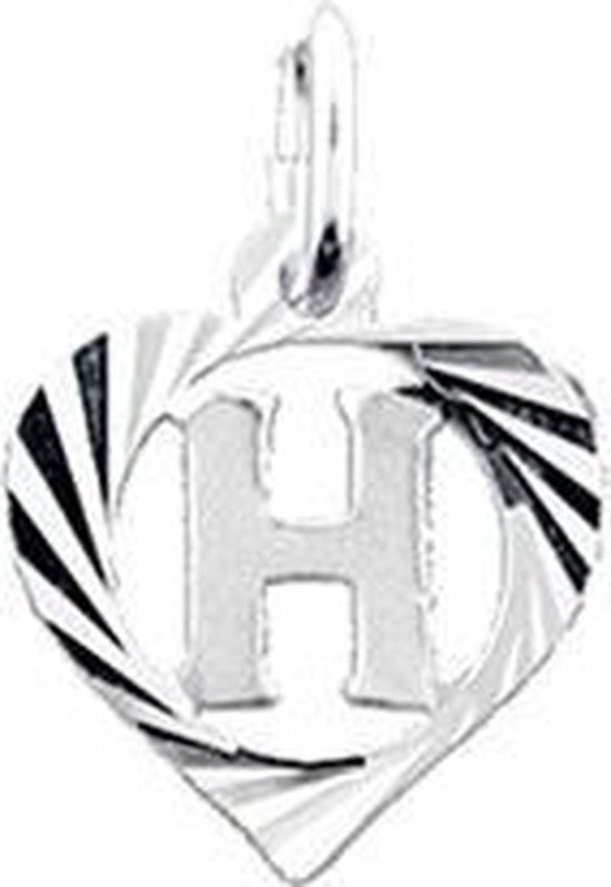Robimex Hanger Hart Letter H - Zilver | bol