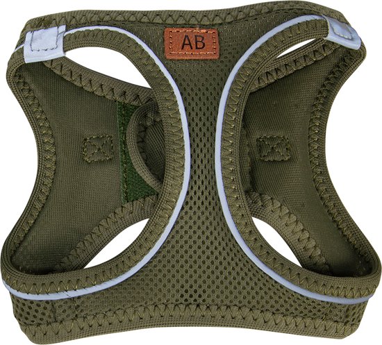 Animal Boulevard - Air-mesh Harnas - Hond - Groen - Maat: S 4-7kg nek ...