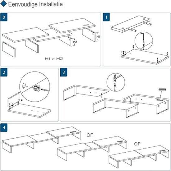 Beeldscherm Verhoger - Monitor Verhoger - Tv Verhoger - Monitor ...