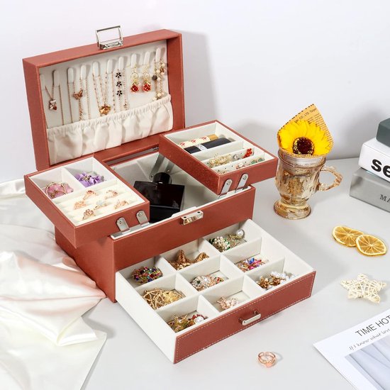 sieradenkistje , sieradendoosje / sieraden organizer | bol