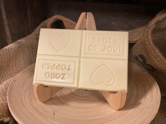 Zorg cadeau van chocolade | Zorgtopper | Trots op jou chocola | Smaak ...